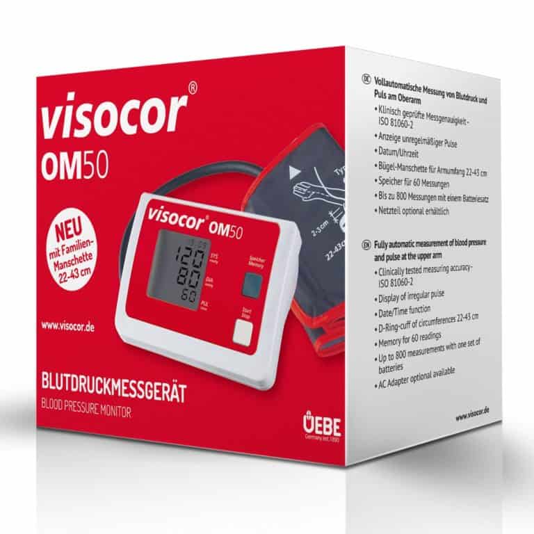 Visocor OM50 für Oberarm Standard (22-32cm) 5 - ᐅ Bluthochdruck ...